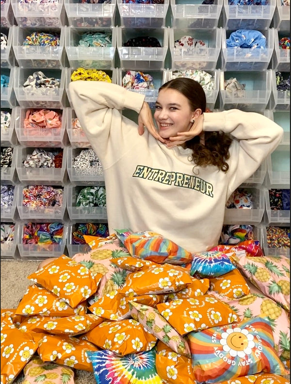 Enchanted Scrunch, unbreakable oversized scrunchies & mini scrunchies