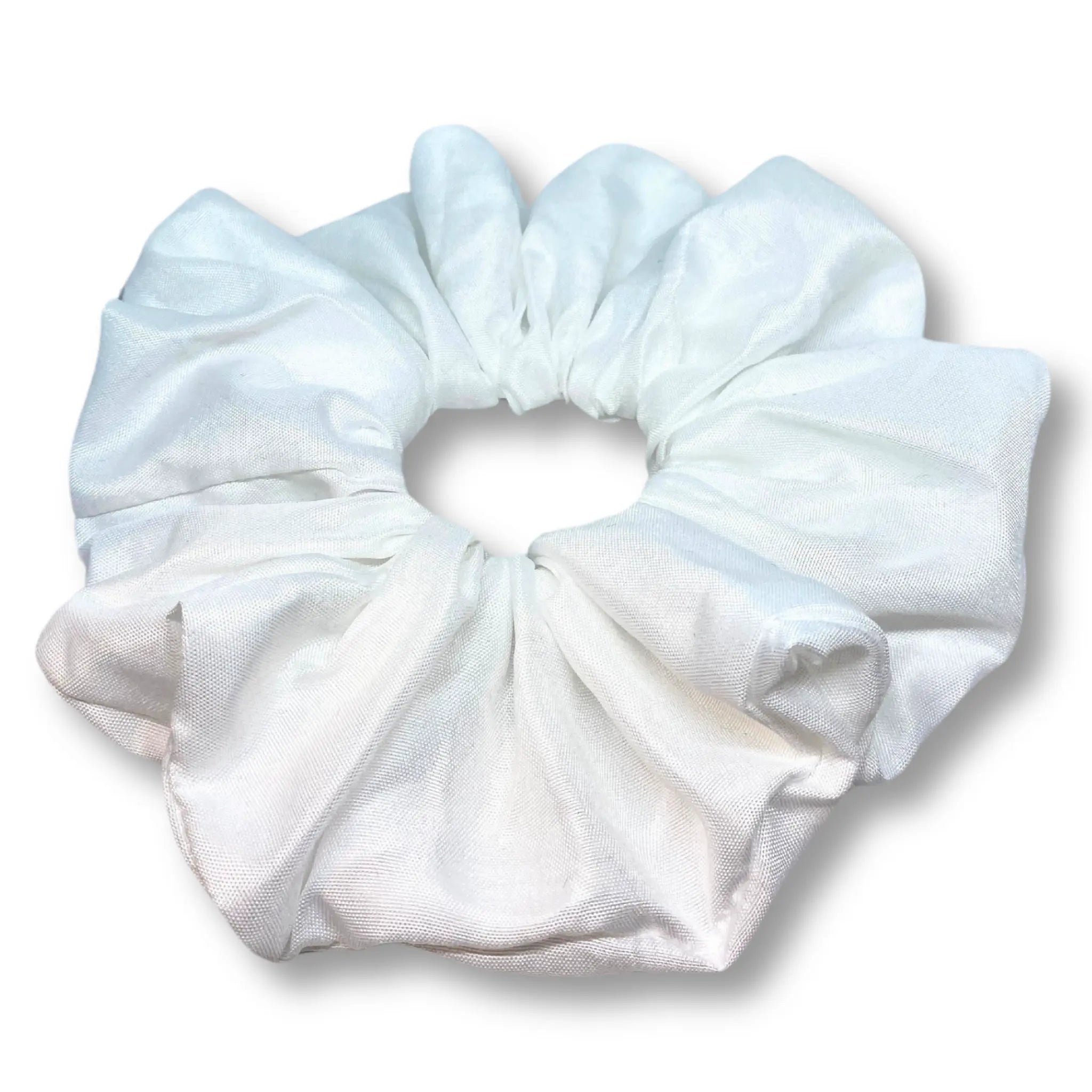 White Knit Scrunchie - Enchanted Scrunch