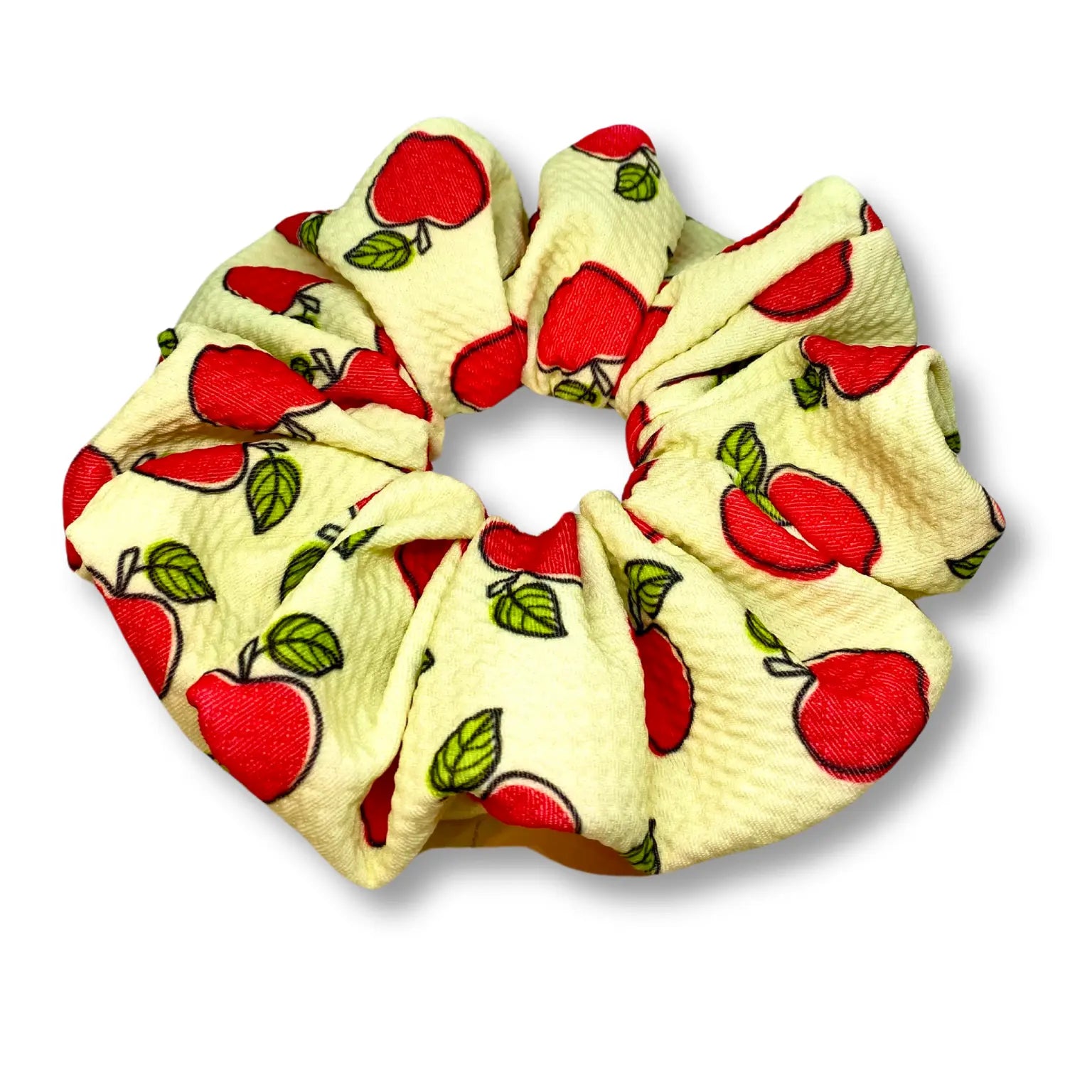 Yellow Apple Bullet Scrunchie - Enchanted Scrunch