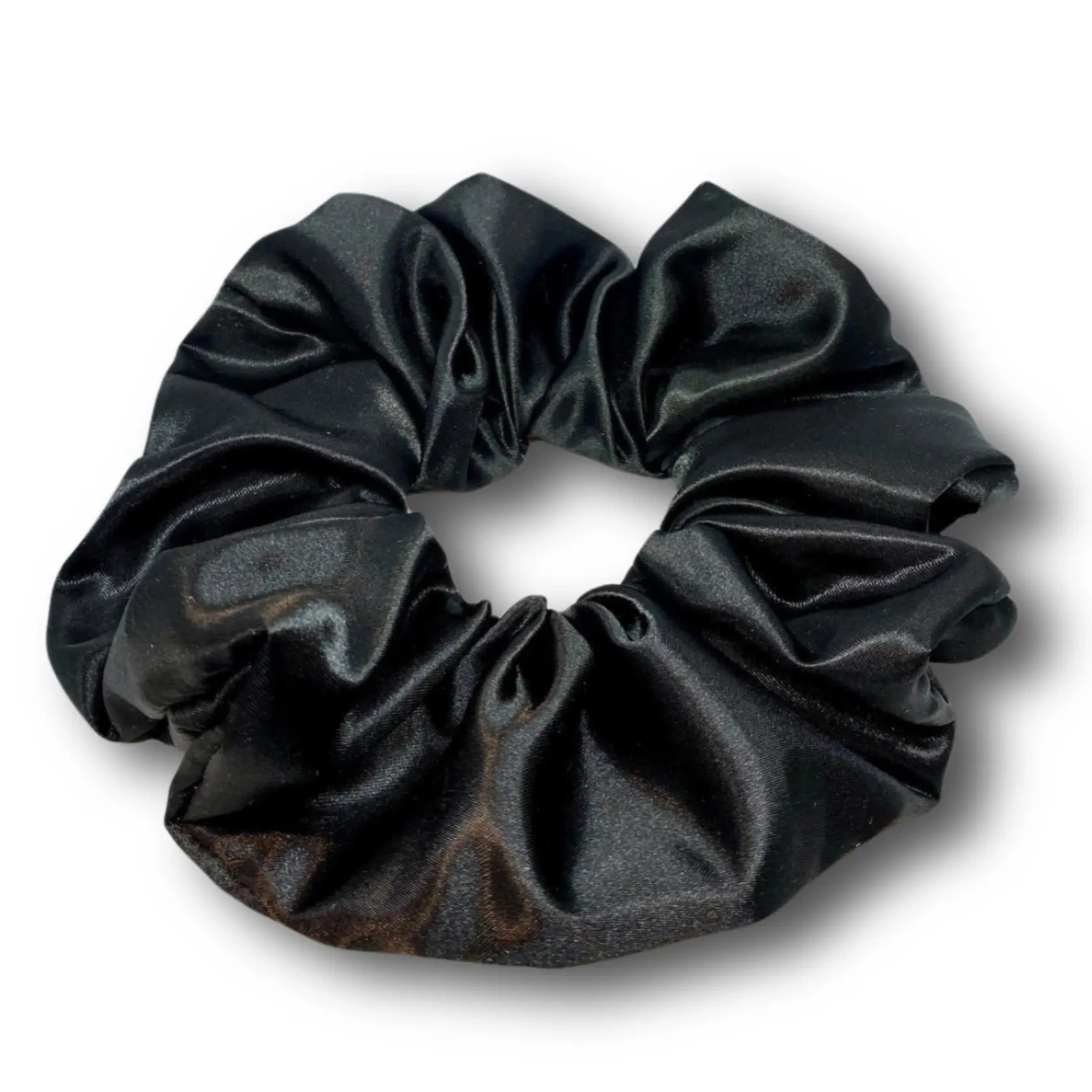 Black Silk Scrunchie - Enchanted Scrunch